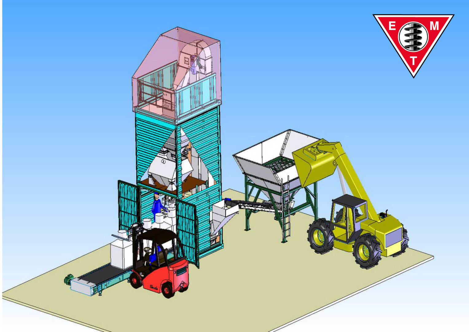 Portable Container Single Scale 20 foot / 6 meter - E