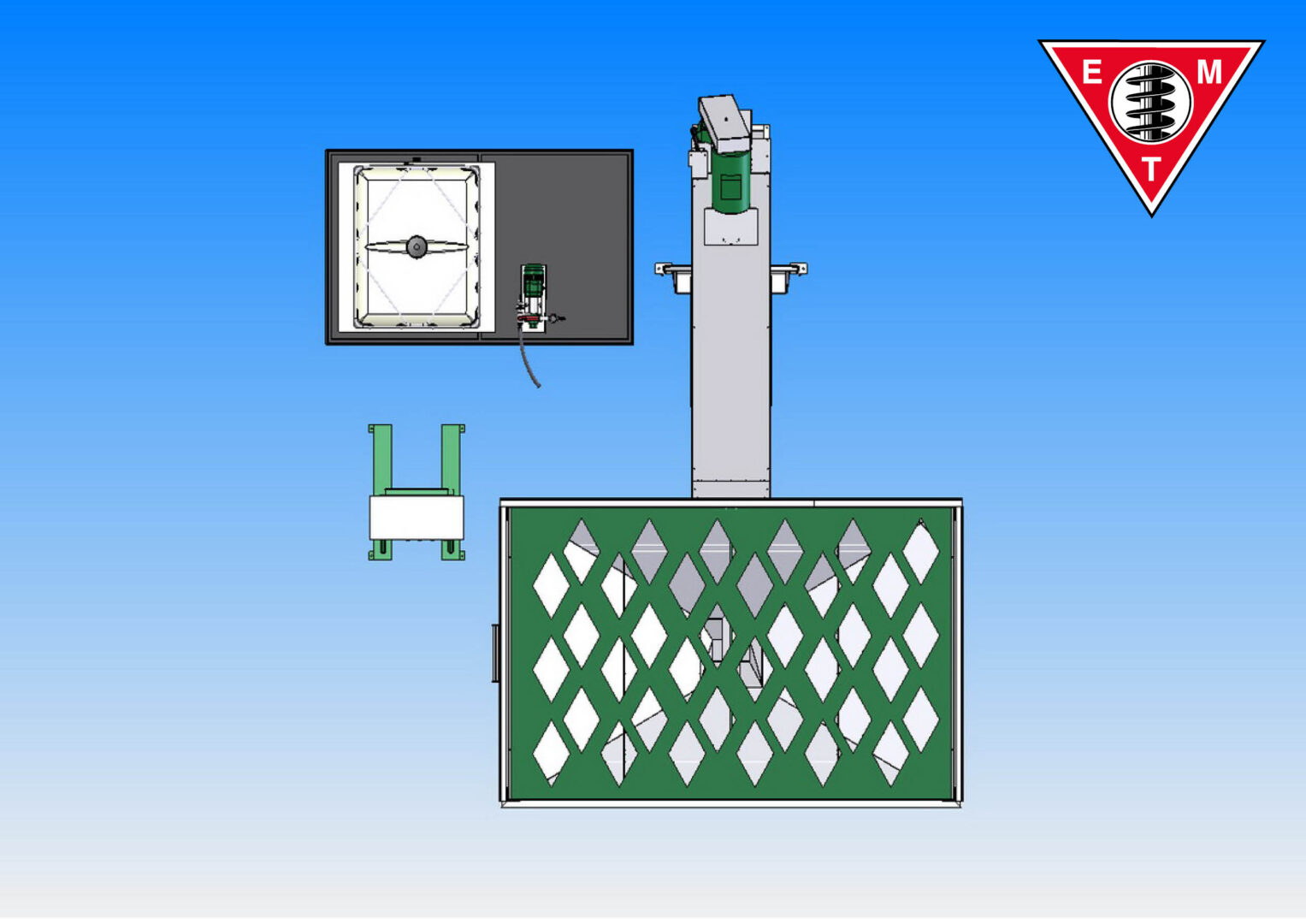 Coating Stand Alone - EMT – Manufacturer of Blending, Bagging and ...