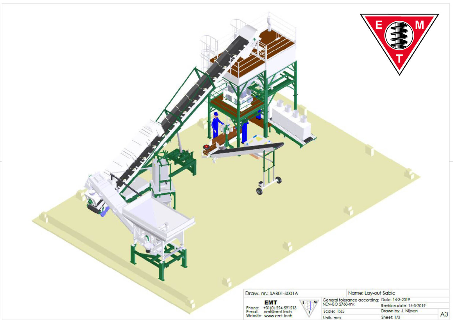 Portable Coating with Conveyor and Bypass - EMT - Products
