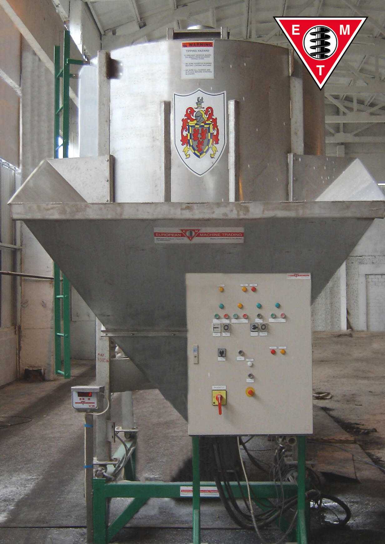 Vertical blender - European Machine Trading